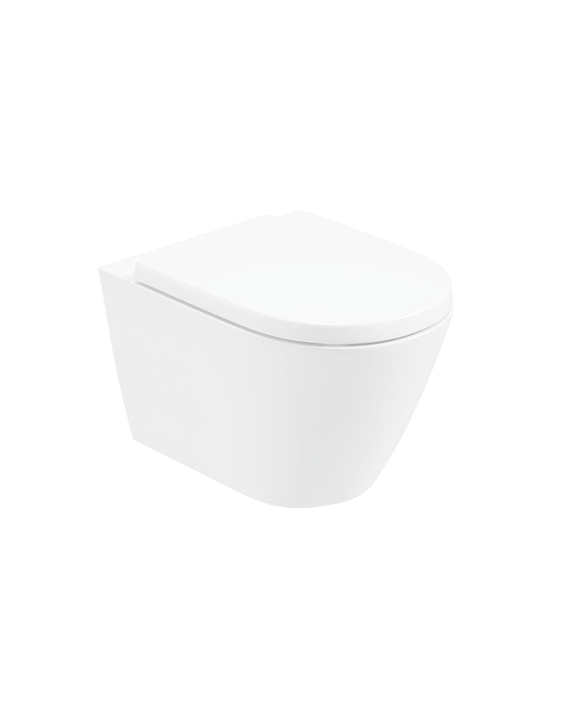 SCALA Rimless Wall Hung WC & Delta Soft Close Seat – Tile Depot